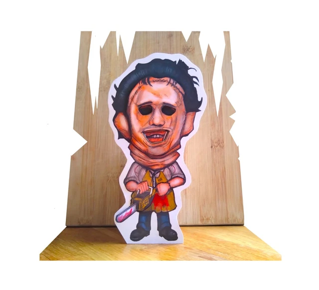 TEXAS CHAINSAW MASSACRE Leatherface Cartoon Desktop Standee £12.00 ...