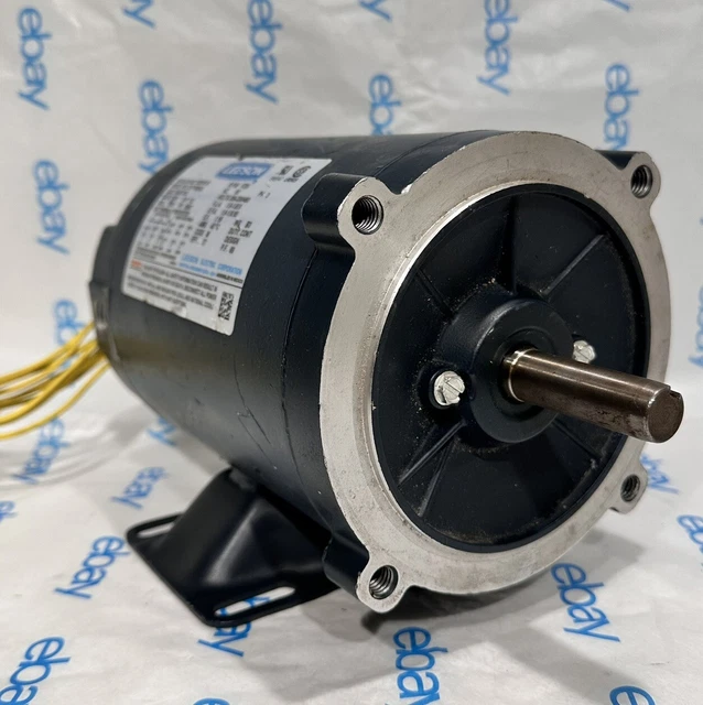 LEESON 102919.00 1/2 hp 1800 RPM 208-230/460V 56C Frame TENV C-Face ...