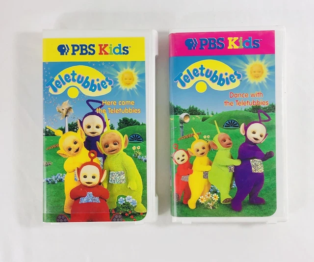 TELETUBBIES VHS LOT Here Come The Dance With The Teletubbies Teletubby ...