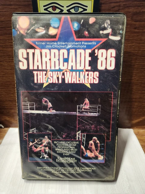 NWA STARRCADE 1986: The Sky Walkers VHS Turner Home Wrestling Road ...