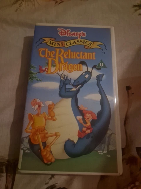 DISNEY'S RELUCTANT DRAGON Mini Classic Vhs Video £5.43 - PicClick UK