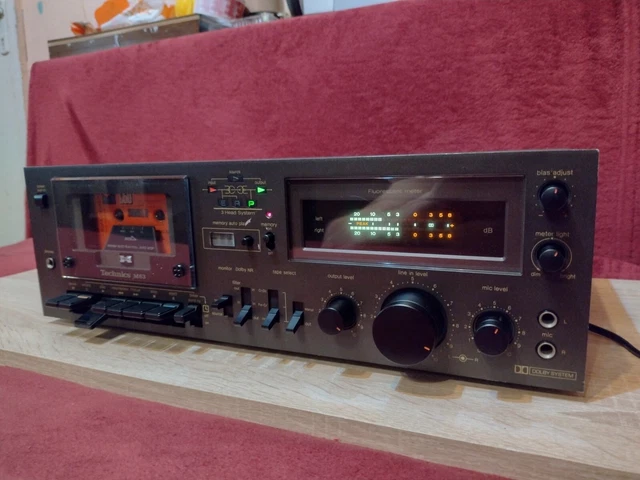 TECHNICS RS-M63 - Deck cassette stereo vintage a 3 teste EUR 238,14 ...