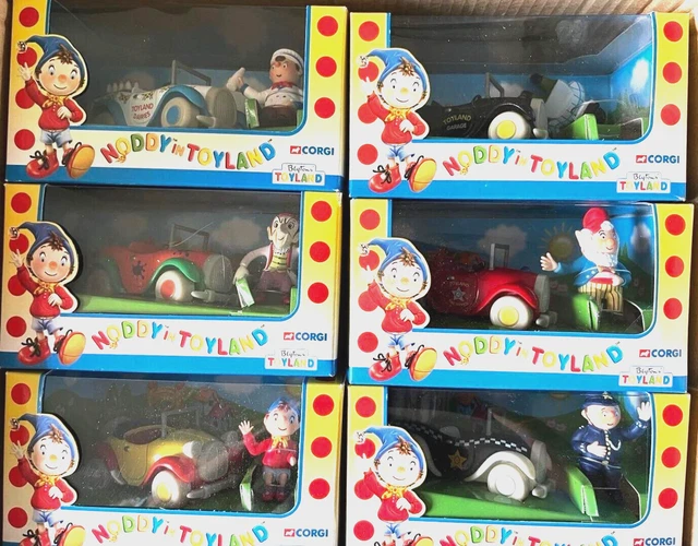 MODELLI PRESSOFUSI CORGI Blyton's Noddy in Toyland Noddy Plod Gobbo ...