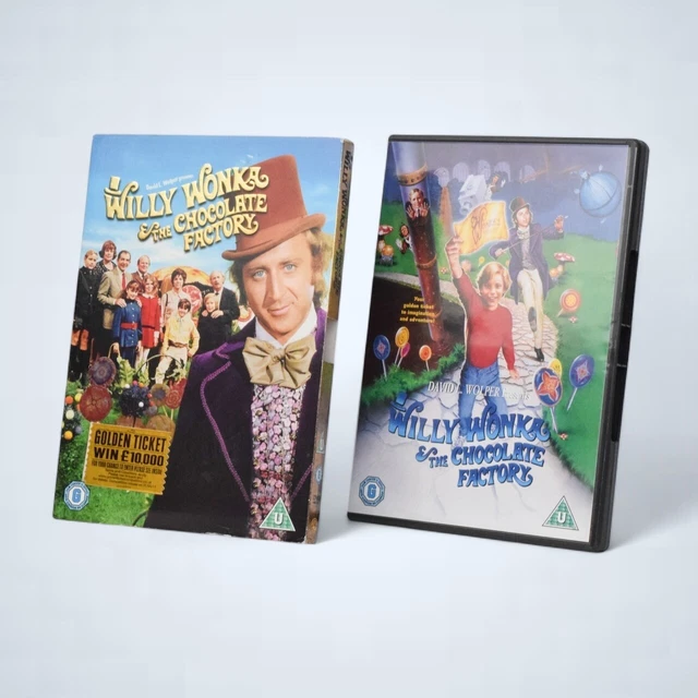WILLY WONKA & The Chocolate Factory Original 1971 DVD Film Gene Wilder ...