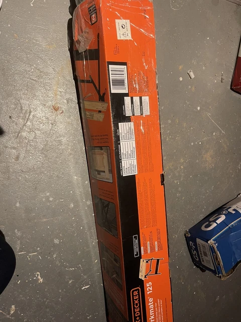 BLACK+DECKER WORKMATE PORTABLE Workbench, 350-Pound Capacity (WM125) £ ...