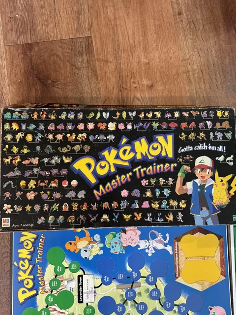 POKEMON MASTER TRAINER Board Game 1999 - incomplete $50.00 - PicClick
