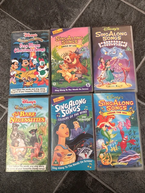 DISNEY SING ALONG Songs Circle Of Life VHS For Sale VERY COLLECTIBLE £9 ...