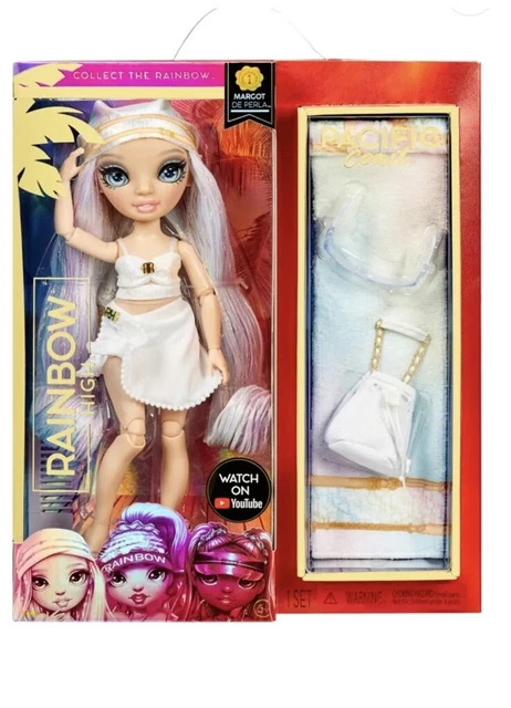 RAINBOW HIGH PACIFIC Coast Margot De Perla Fashion Doll £54.99 ...
