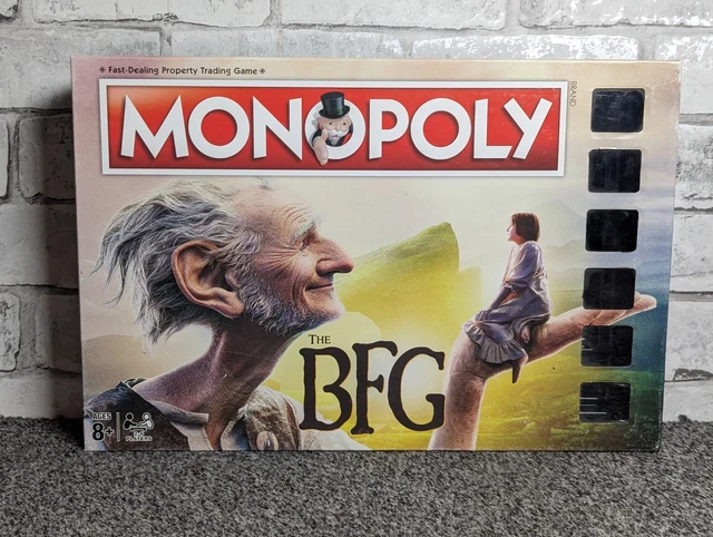 THE BFG MONOPOLY Board Game - Roald Dahl Official BFG. 100% Complete £ ...