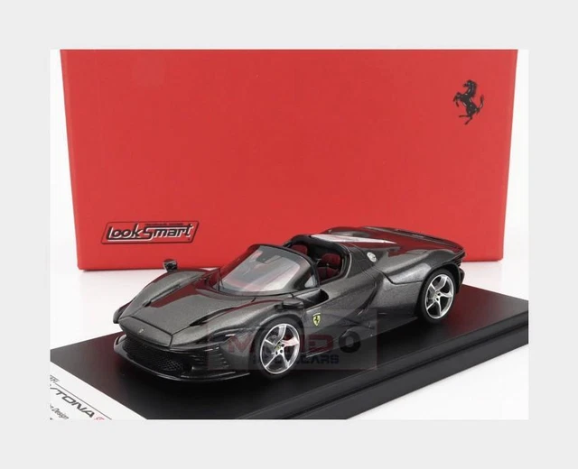 1:43 LOOKSMART FERRARI Daytona Sp3 Open Roof 2022 Grey Met LS535SPE EUR ...