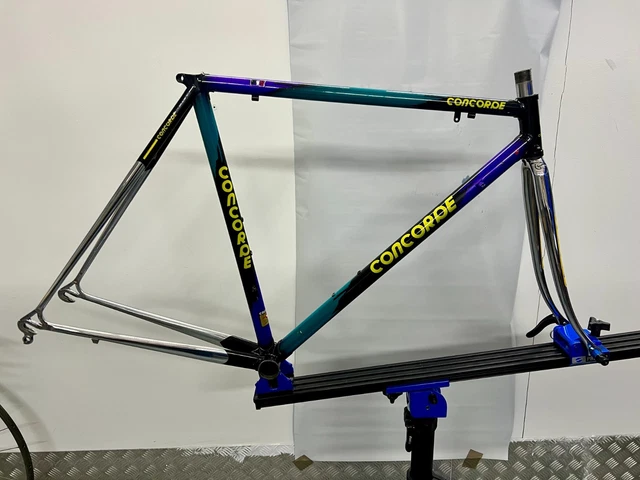 CONCORDE SQUADRA COLLSTROP Team 53 cm Columbus EL Frame Campagnolo ...