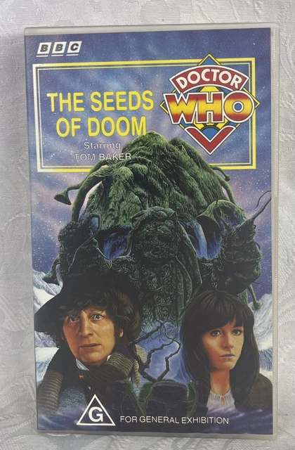 VINTAGE BBC DOCTOR Who The Seeds Of Doom VHS $20.00 - PicClick AU