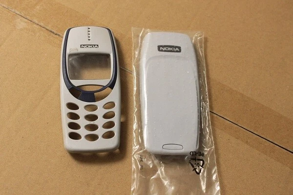 Genuine Original Nokia Fascia Cover Housing Nokia 3310 3330 Grey