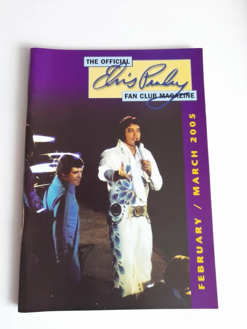 The Official Elvis Presley Fan Club Magazine 2005 M £1 10 Picclick Uk