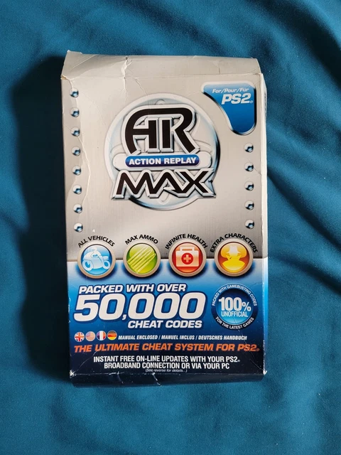 PLAYSTATION 2 PS2 AR Action Replay Max Complete! $69.90 - PicClick CA