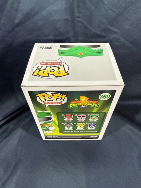 FUNKO POP TELEVISION Power Rangers #360 Green Ranger Glow in the Dark ...