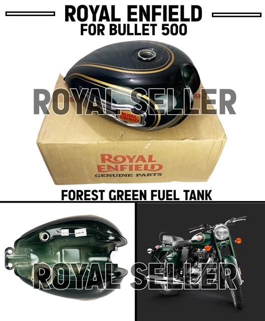 ROYAL ENFIELD BULLET 500 "FOREST GREEN FUEL TANK" EUR 308,54 - PicClick FR