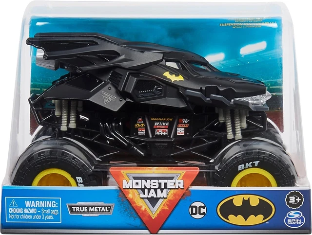 MONSTER JAM, OFFICIAL Batman Monster Truck, Collector Die-Cast Vehicle ...