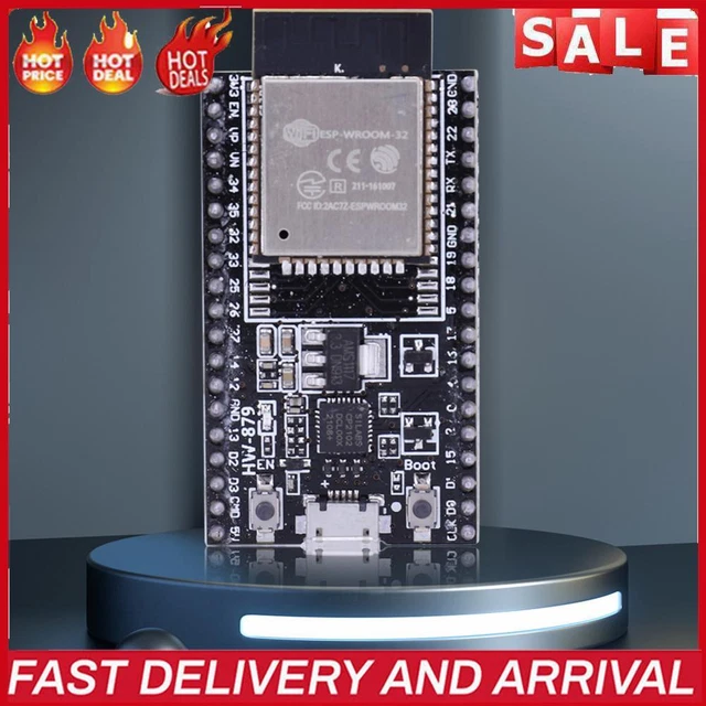SCHEDA DI SVILUPPO ESP32 500mA ESP32-DevKitC scheda di base WiFi ... SCHEDA DI SVILUPPO ESP32 500mA ESP32-DevKitC scheda di base WiFi ...