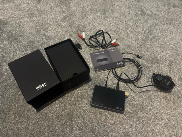 OTICON CONNECTLINE TV Adapter 3.0 - Turn Oticon Hearing Aids into TV ...