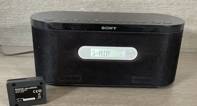 SONY AIR-SA10 BLACK S-Air Digital Wireless 3-Ohm AM/FM Multi-Room ...