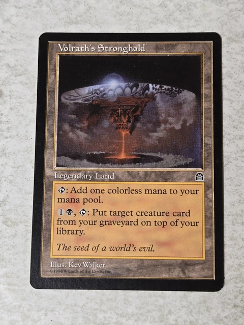 MTG VOLRATH'S STRONGHOLD Stronghold Regular Rare Liste Réservée Neuf ...