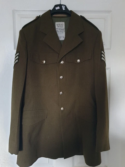 GENUINE BRITISH ARMY No2 FAD Dress Uniform Jacket 1980 Pattern - Size ...
