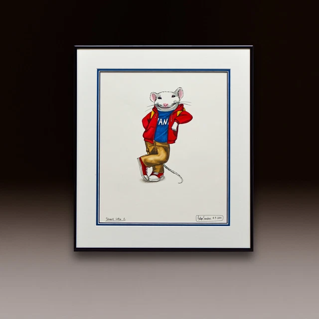 STUART LITTLE 2, Original Concept Drawing, signed by illustrator ...