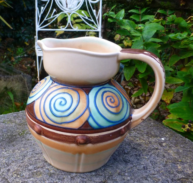 Vintage Royal Cauldon Tube Lined Pottery Jug Collectable Decorative Piece £3000 Picclick Uk