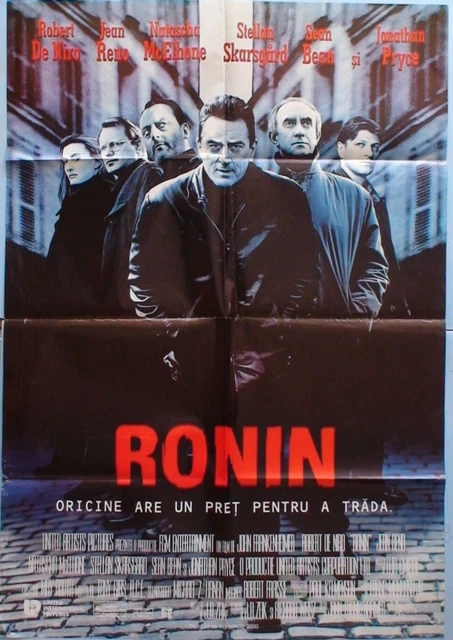 MOVIE POSTER=RONIN (3)=(ROBERT De Niro, Jean Reno, Jonathan Pryce, dir. John Fra $90.00 ...