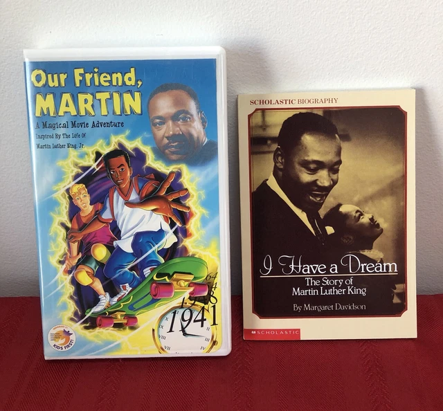 OUR FRIEND, MARTIN.... Luther King Jr Animated Movie Life of VHS & NEW ...