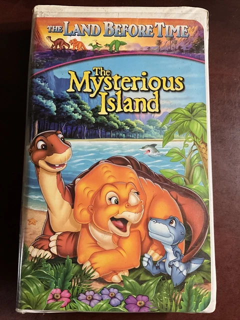 THE LAND BEFORE Time V: The Mysterious Island (VHS, 1997, Clamshell) £1 ...