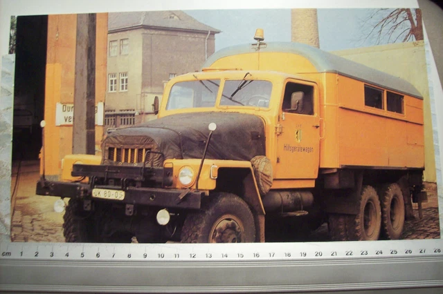 GROSS-FOTO, DDR, OLDTIMER Lkw, IFA G5,Werkstattwagen VEB ...