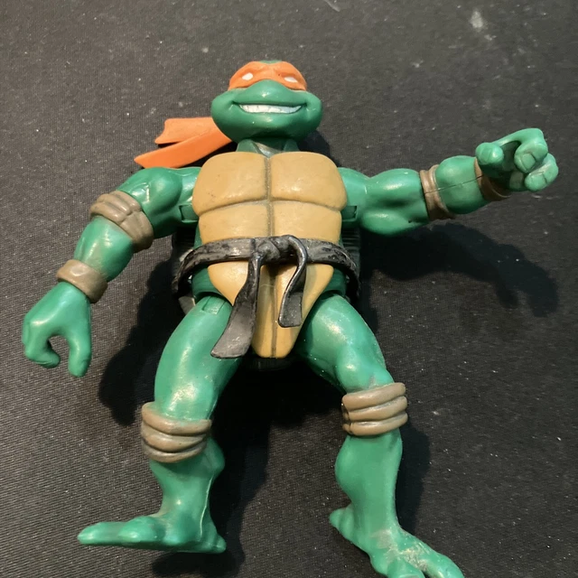FIGURINE ARTICULÉE TMNT 2002 Teenage Mutant Ninja Turtles Michelangelo ...