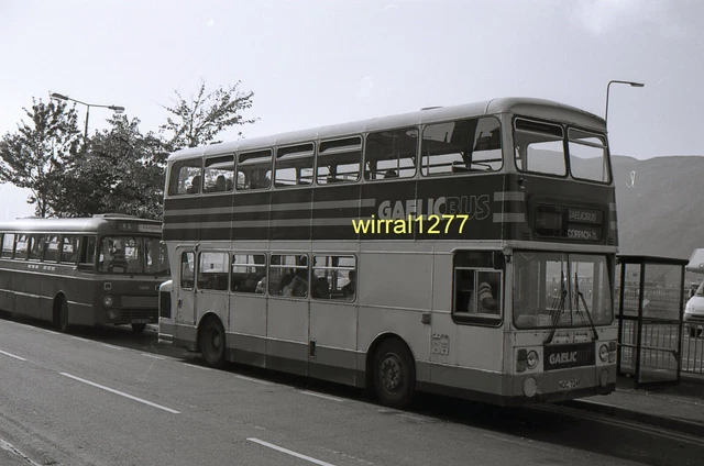ORIGINAL BUS PHOTOGRAPHIC negative Gaelic Bus Fleetline NOC724R, Ex ...
