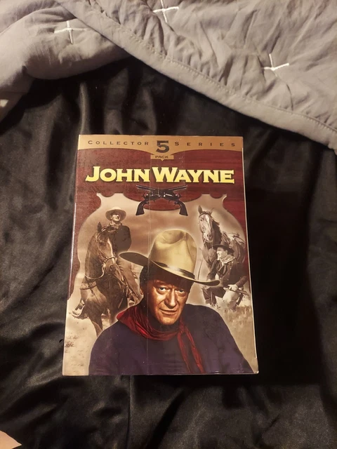 JOHN WAYNE COLLECTION 5 VHS Tapes Pack 1997 Collector Series Box Set ...