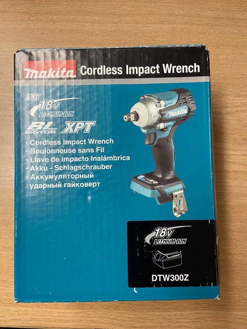 MAKITA DTW300Z 18V 1/2in LXT Brushless Impact Wrench Bare Unit £71.00 ...