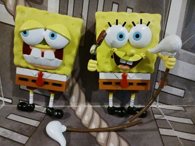 SPONGEBOB SQUAREPANTS - Switch 'Em Up Poseable Pal (2002, Jakks) Lot ...