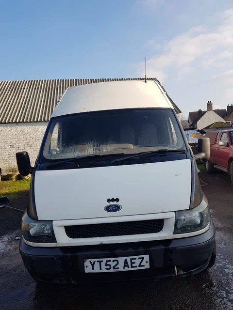 FORD TRANSIT HIGH top van tdci t350 lwb rwd £670.00 - PicClick UK