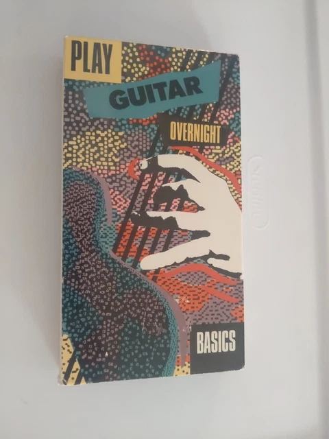 PLAY GUITAR OVERNIGHT Basics 1990 Instructional VHS Video Steve Ross ...