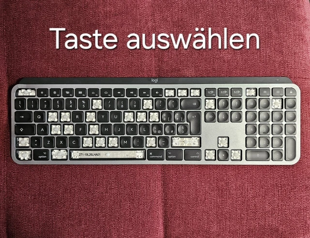 ERSATZ-TASTEN FÜRORIGINAL LOGITECH MX Keys & Mx Keys Plus mit Tasten ...