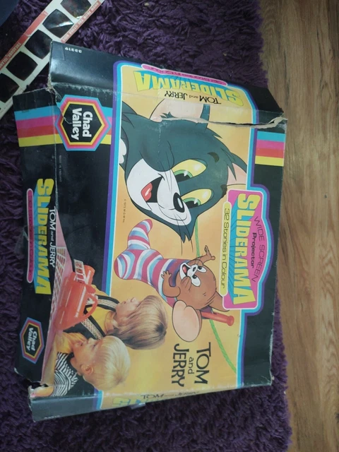 TOM & JERRY Wide Screen Projector Sliderama Chad Valley £11.11 ...