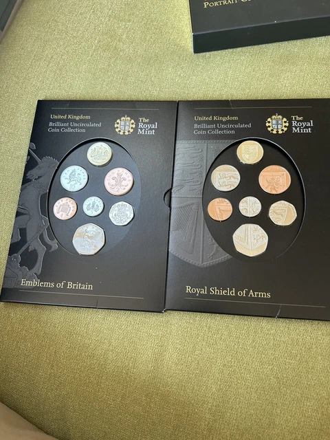 2008 UK ROYAL Mint Royal Shield Of Arms And Emblems Of Britain Coin ...