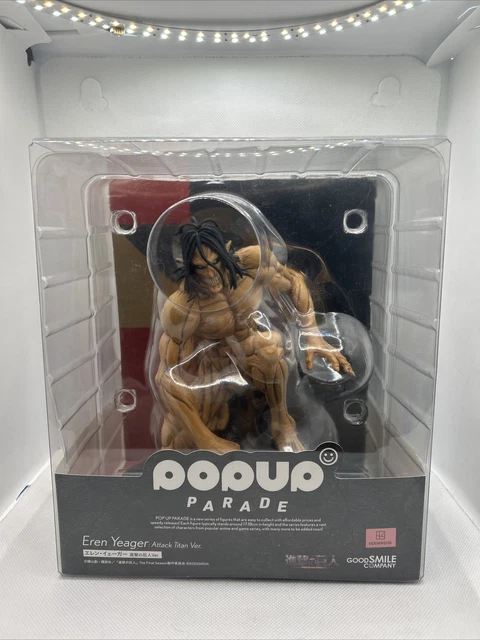 POP UP PARADE Eren Yeager Attack On Titan Figure New UK £69.99 ...