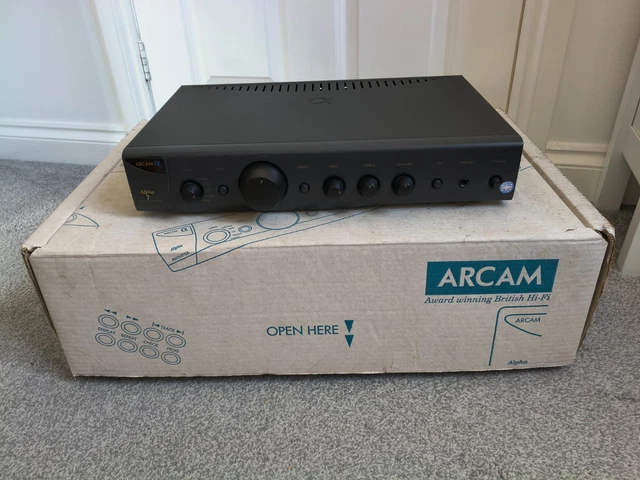 ARCAM ALPHA 7 Stereo Amplifier, Boxed £65.00 - PicClick UK