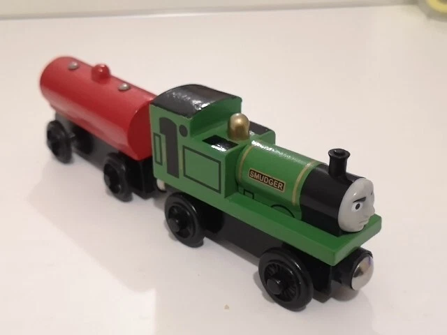 SMUDGER AND TANKER Thomas & Friends Holzeisenbahn Zug / Lernkurve BRIO ...