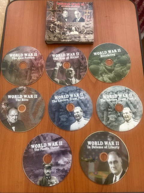 WORLD WAR II Special Edition 8 DVD Collection £8.00 - PicClick UK