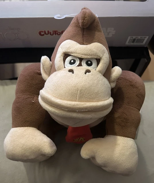SUPER MARIO BROTHERS Official Nintendo Plush Donkey Kong Monkey Gorilla ...