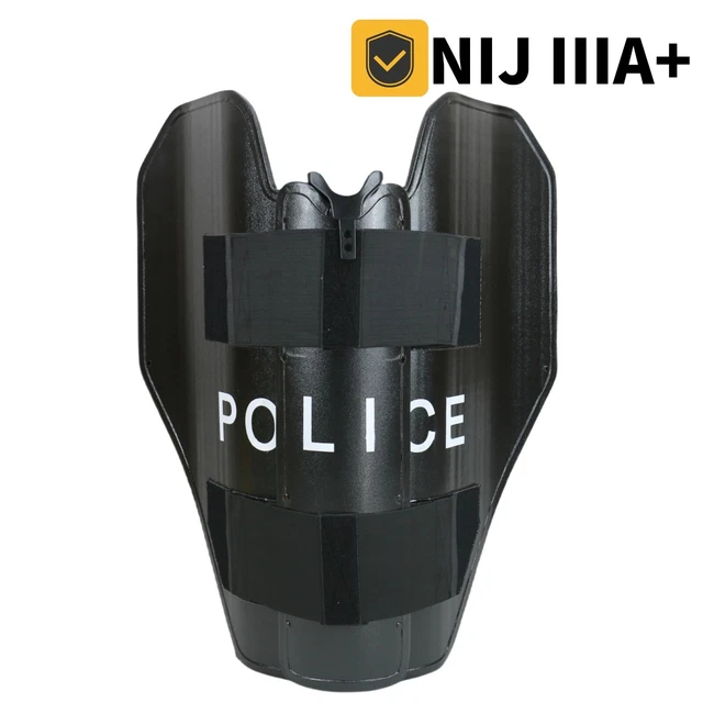 BALLISTIC FOLDING SHIELD Collapsible Mobile Portable Swat Bulletproof ...