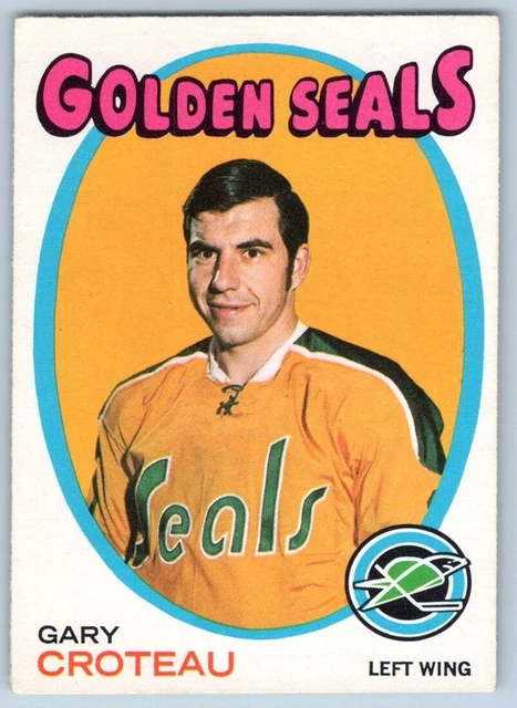 1971-72 O-PEE-CHEE GARY Croteau #17 EX+ Vintage Hockey ALL WEEK AUCTION ...